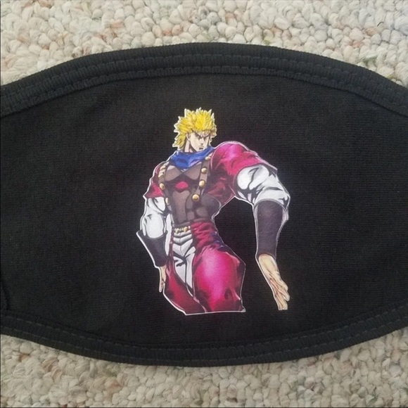 Hand Crafted | Accessories | Jojos Bizarre Adventure Dio Anime Face ...